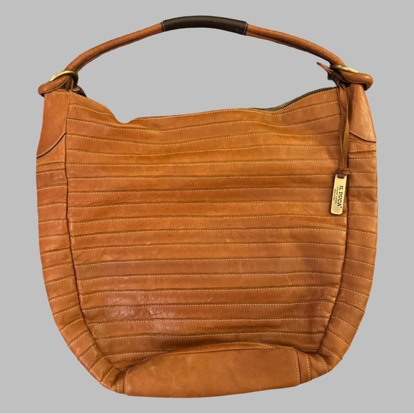 IL Duca | Bags | Il Duca Tan Italian Leather Hobo Bag | Poshmark